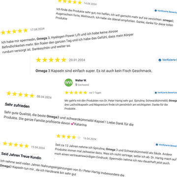 Omega 3 Lachsöl – Dr. Peter Hartig