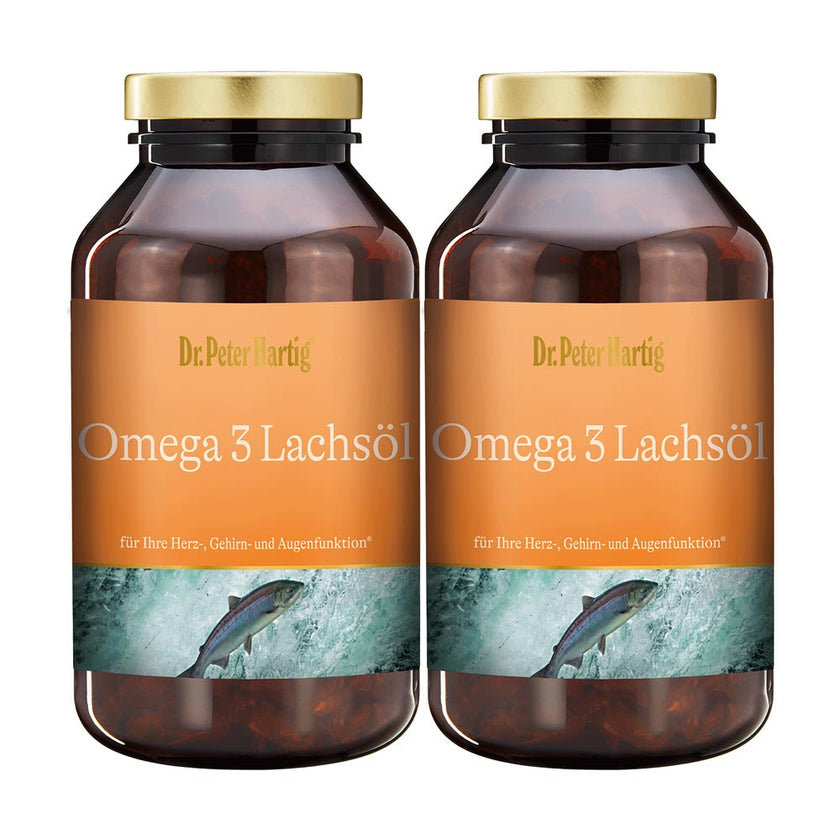 Omega 3 Lachsöl 🌱 Jetzt online bestellen! – Dr. Peter Hartig